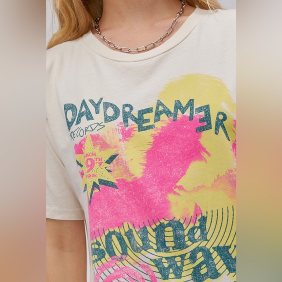 Daydreamer | Tops | Daydreamer Sound Waves Merch Tee | Poshmark